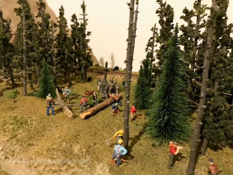 HO model train log cars - Model railroad layouts plansModel railroad ...