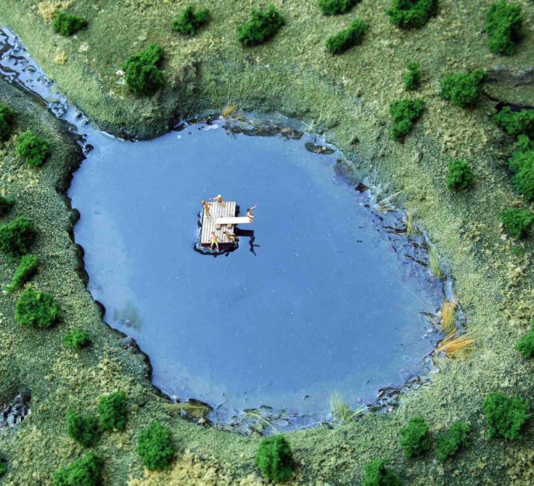 HO scale water ponds - Model railroad layouts plansModel railroad ...