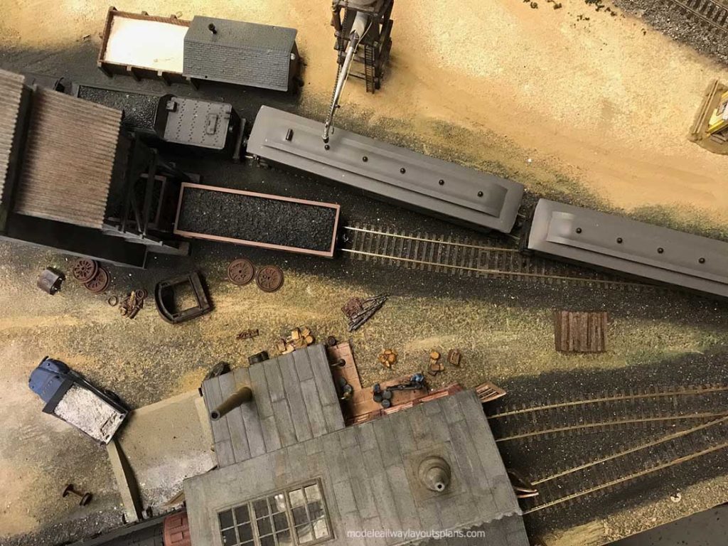 Model HO scale coal processing plant - Model railroad layouts ...