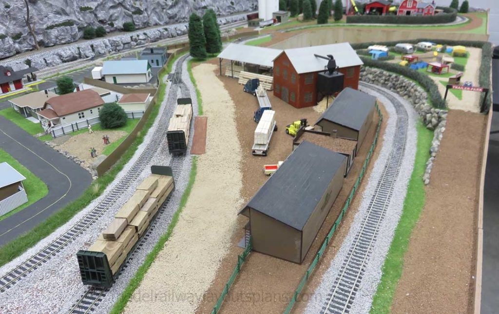 HO scale small town shops - Model railroad layouts plansModel railroad ...