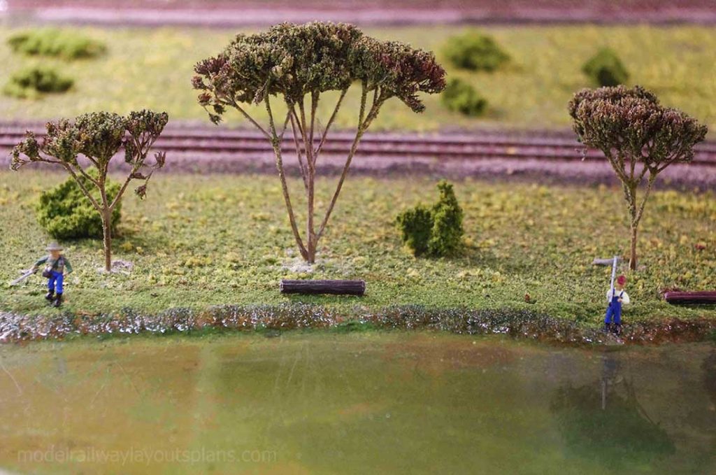 HO train layout with rivers - Model railroad layouts plansModel ...