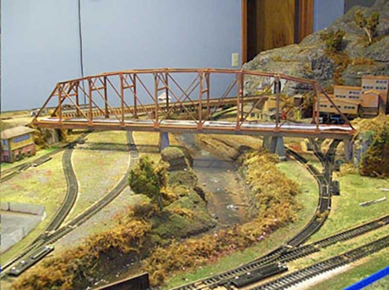 Model railroad wooden bridges - Model railroad layouts plansModel ...