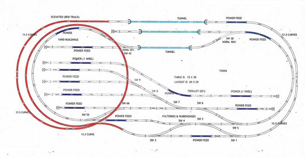 N scale Bachmann track plan - Model railroad layouts plansModel ...