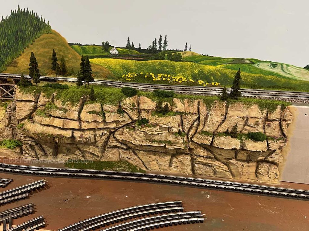Model railroad backdrops and backgrounds - Model railroad layouts ...