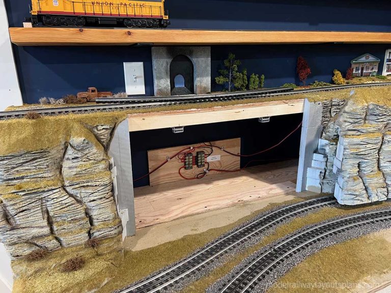Model railroad backdrops and backgrounds - Model railroad layouts ...