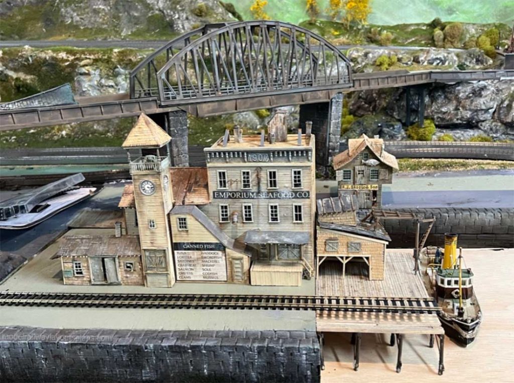 HO scale waterfront buildings - Model railroad layouts plansModel ...