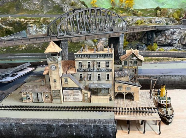 HO scale waterfront buildings - Model railroad layouts plansModel ...
