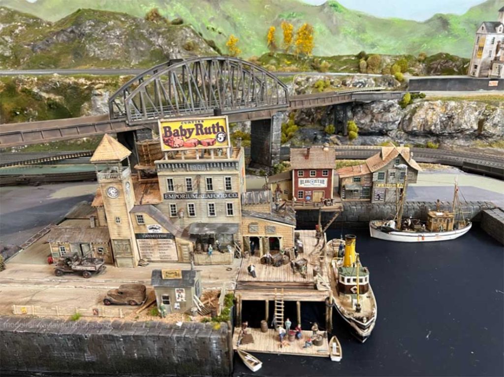 HO scale waterfront buildings - Model railroad layouts plansModel ...