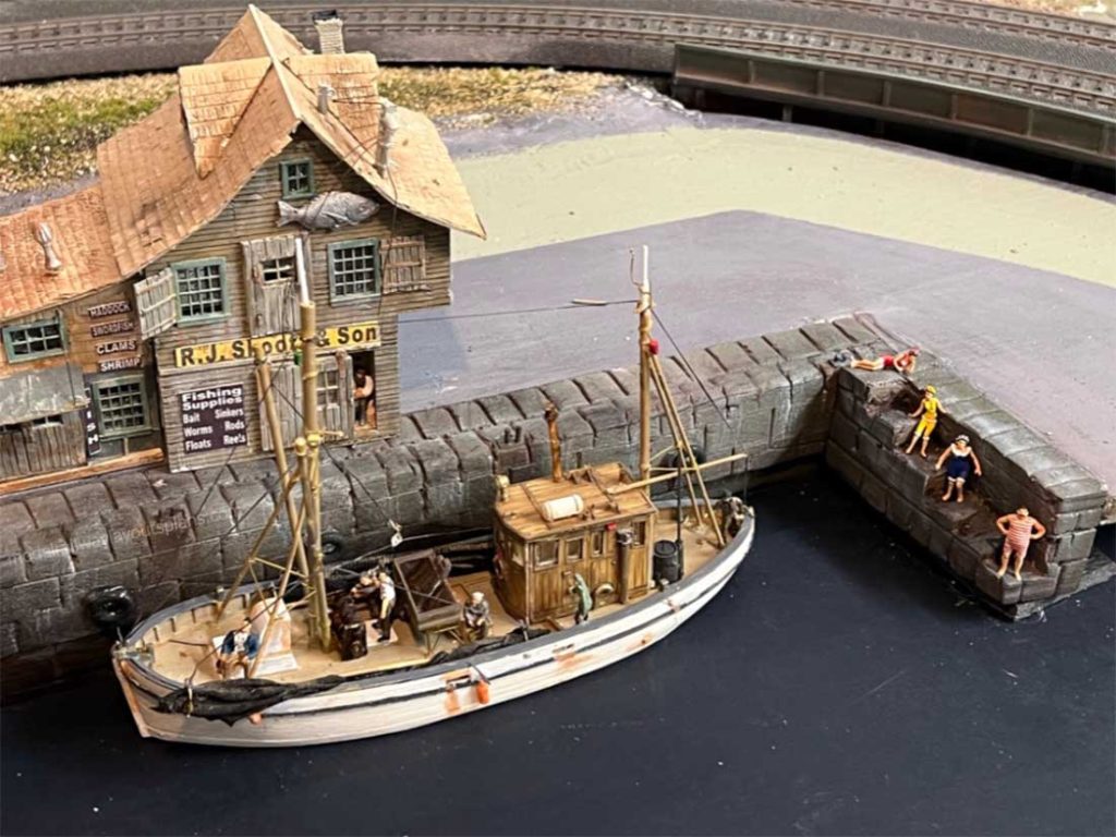 HO scale waterfront buildings - Model railroad layouts plansModel ...