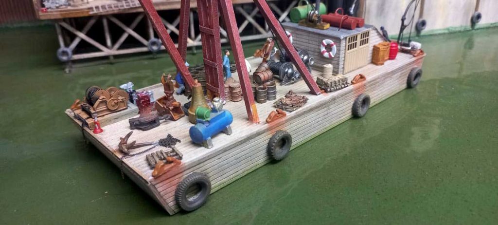 HO scale river barge - Model railroad layouts plansModel railroad ...