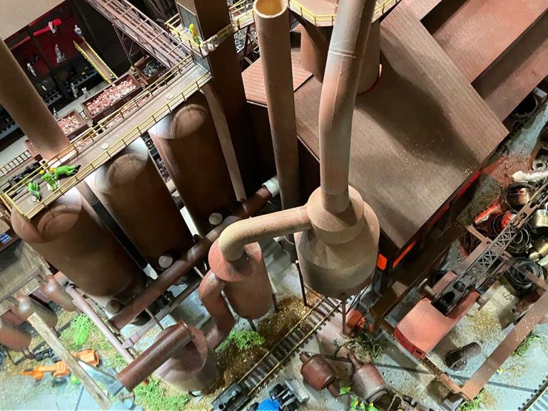 HO scale steel mill buildings - Model railroad layouts plansModel ...