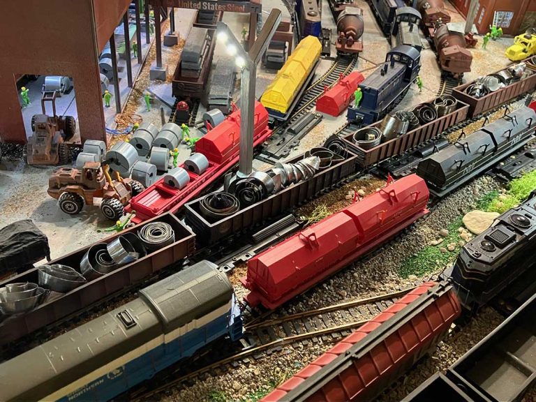 HO scale steel mill buildings - Model railroad layouts plansModel ...