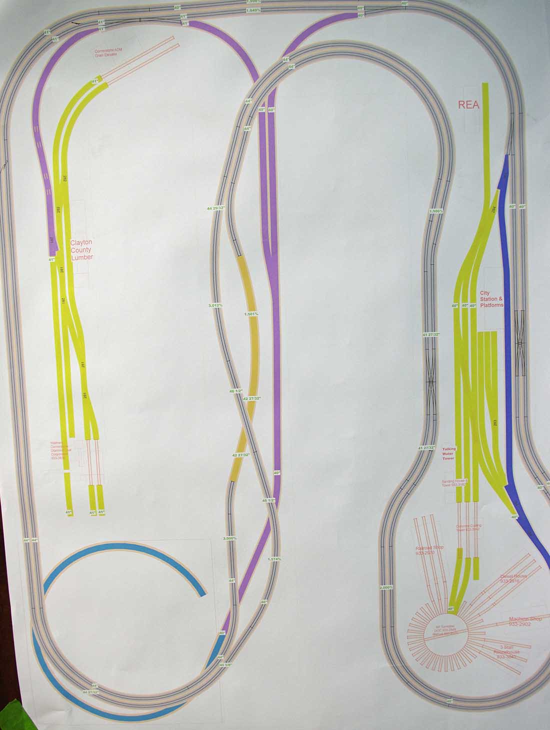 HO scale model train scenery - Model railroad layouts plansModel ...