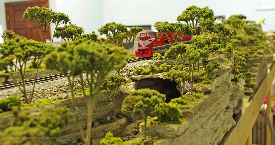 HO scale model train scenery - Model railroad layouts plansModel ...