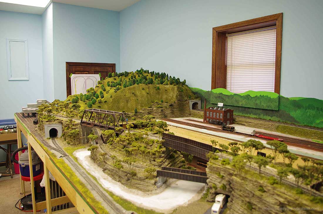 HO scale model train scenery - Model railroad layouts plansModel ...