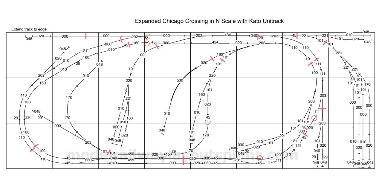 Kato unitrack layouts - Model railroad layouts plansModel railroad ...